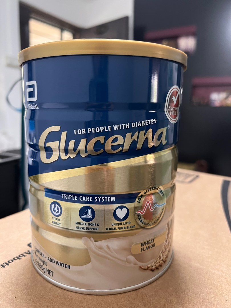 Glucerna powder (wheat flavour), Health & Nutrition, Health Supplements ...