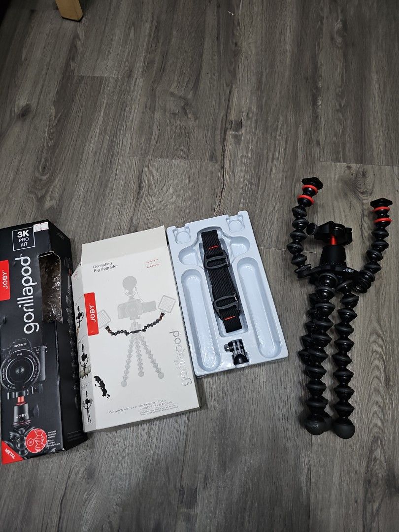 Gorilla pod 3k pro kit and rig upgrade, Photography, Photography Accessories, Tripods & Monopods ...