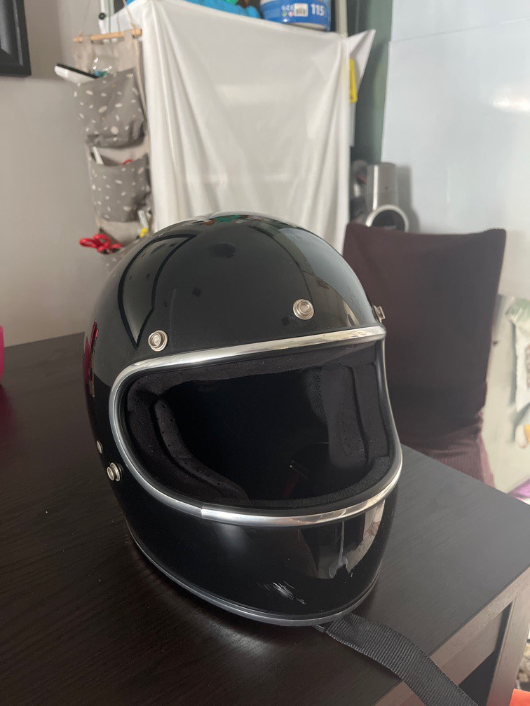 gringo full face helmet, Motorcycles, Motorcycle Apparel on Carousell