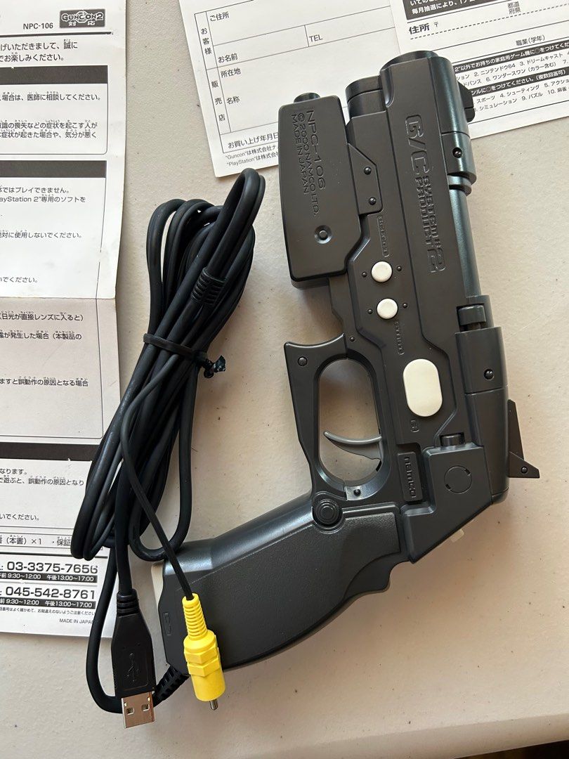 Guncon 2 Time Crisis 3, Video Gaming, Video Games, PlayStation on Carousell