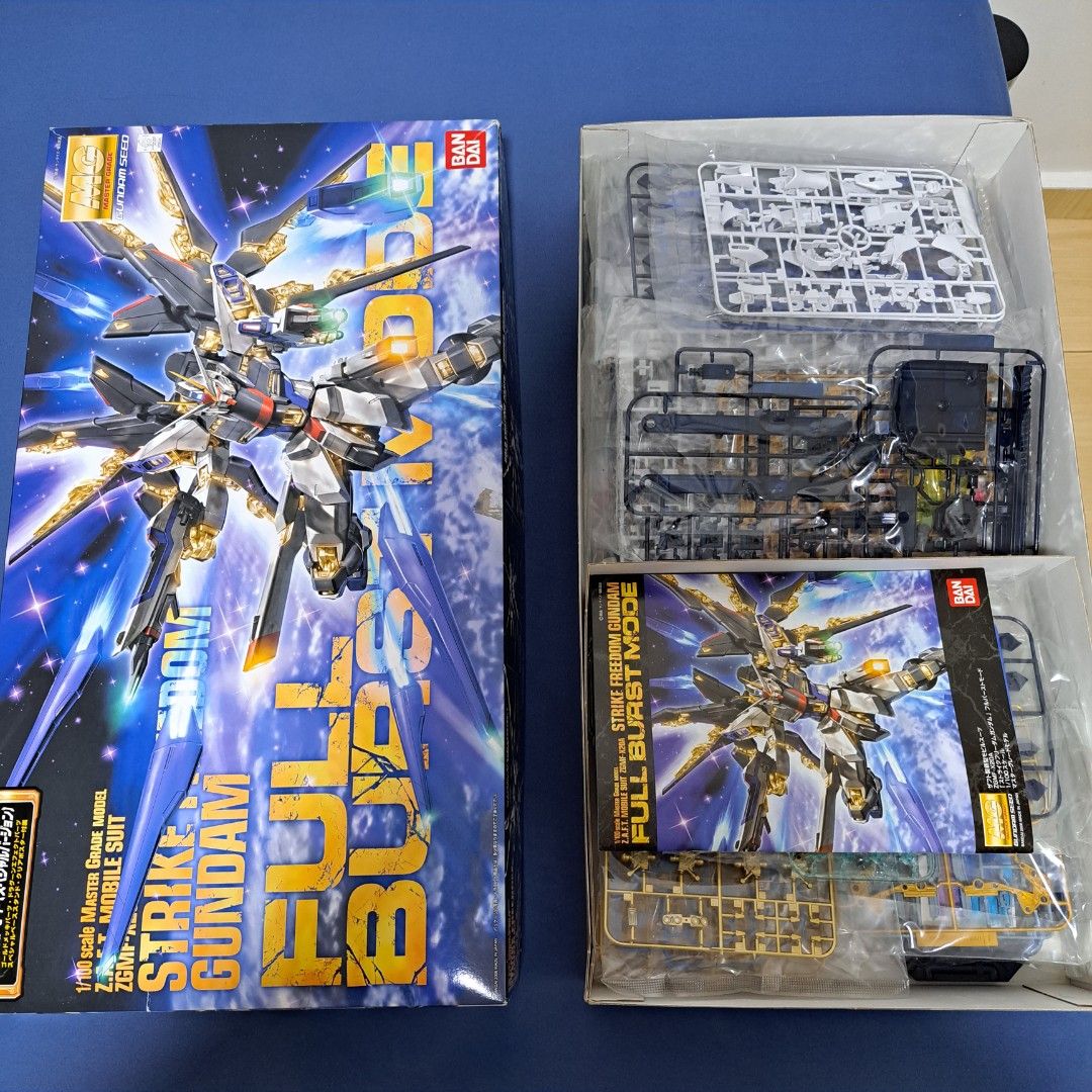(GUNPLA) 1/100 MG Gundam Seed Destiny - Strike Freedom Gundam (Full ...