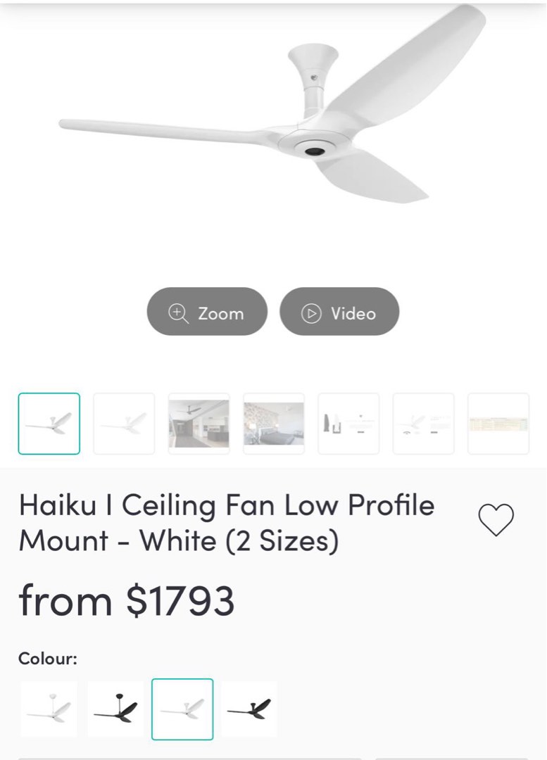 Haiku I ceiling fan, Furniture & Home Living, Lighting & Fans, Fans on ...
