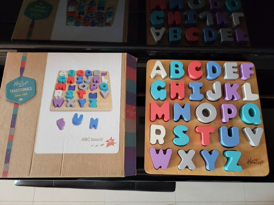 Hamleys ABC Board, Hobbies & Toys, Toys & Games on Carousell