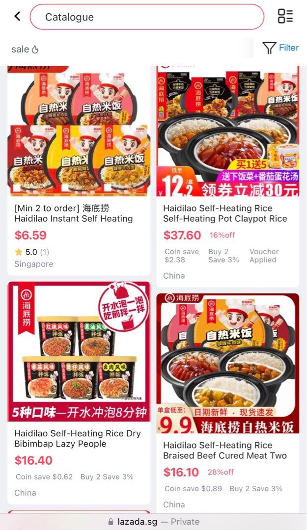 Self heating instant rice , Food & Drinks, Packaged & Instant Food on ...