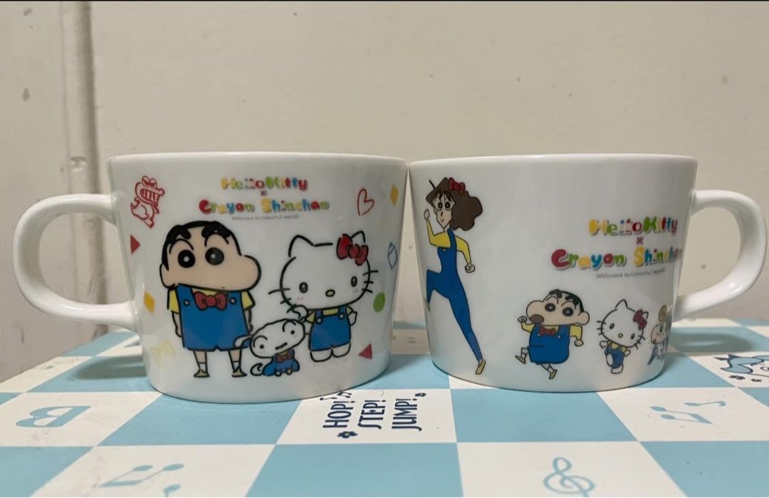 Hello Kitty colab Crayons Shinchans, Furniture & Home Living ...