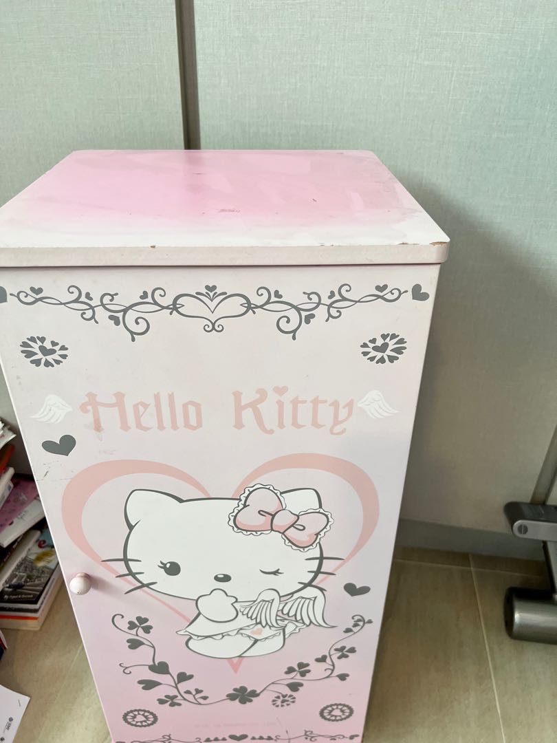 Hello kitty cupboard, Furniture & Home Living, Furniture, Shelves ...