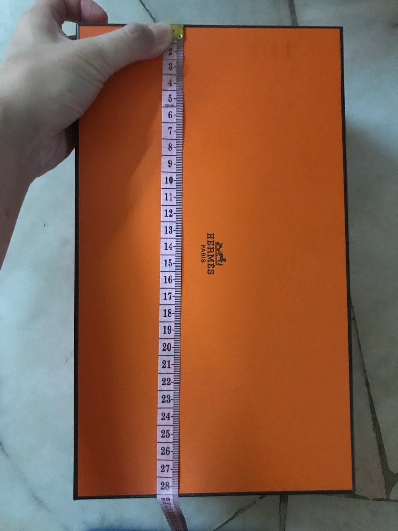 Hermes empty box, Luxury, Accessories on Carousell