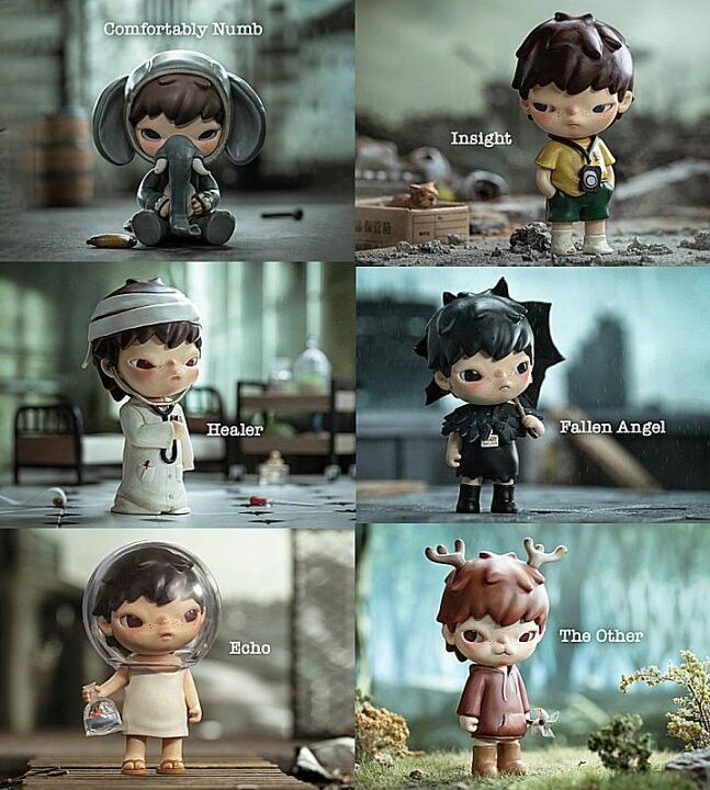 Hirono City Of Mercy fallen angel popmart, Hobbies & Toys, Memorabilia ...