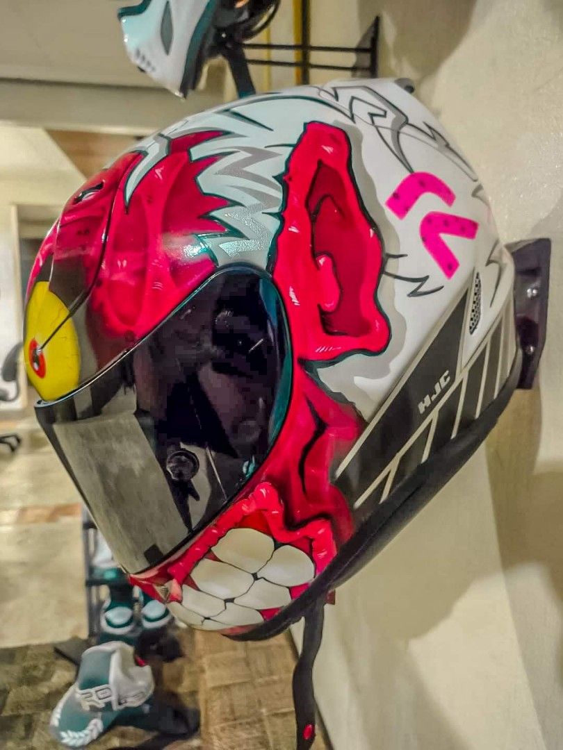 HJC RPHA 11 TWO FACE AIRBRUSH, Motorbikes, Motorbike Parts ...
