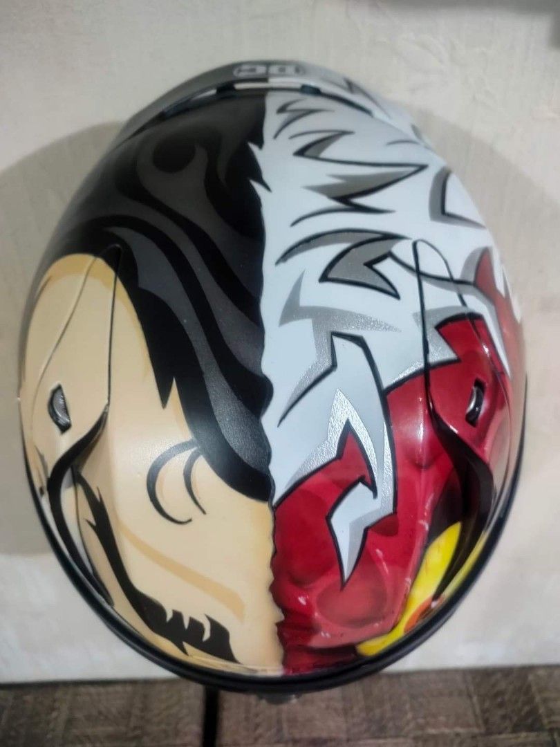 HJC RPHA 11 TWO FACE AIRBRUSH, Motorbikes, Motorbike Parts ...