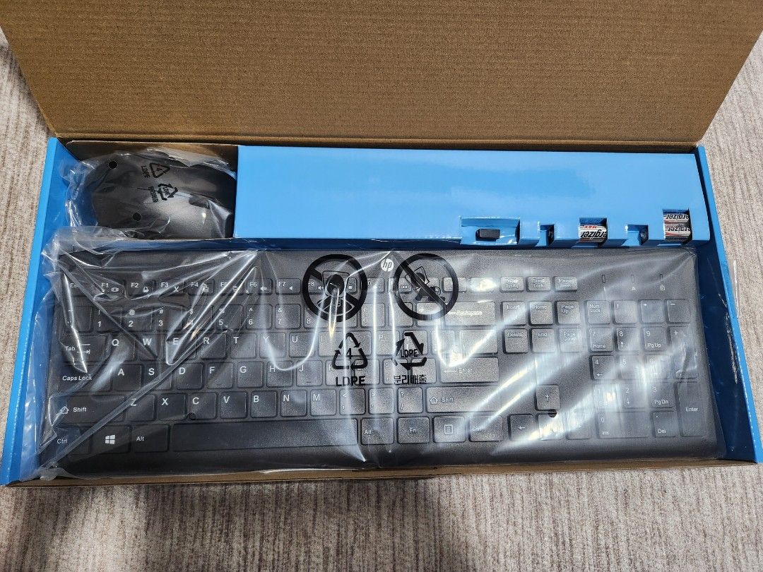 HP Wireless Mouse And Keyboard Computers Tech Parts Accessories Computer Keyboard On