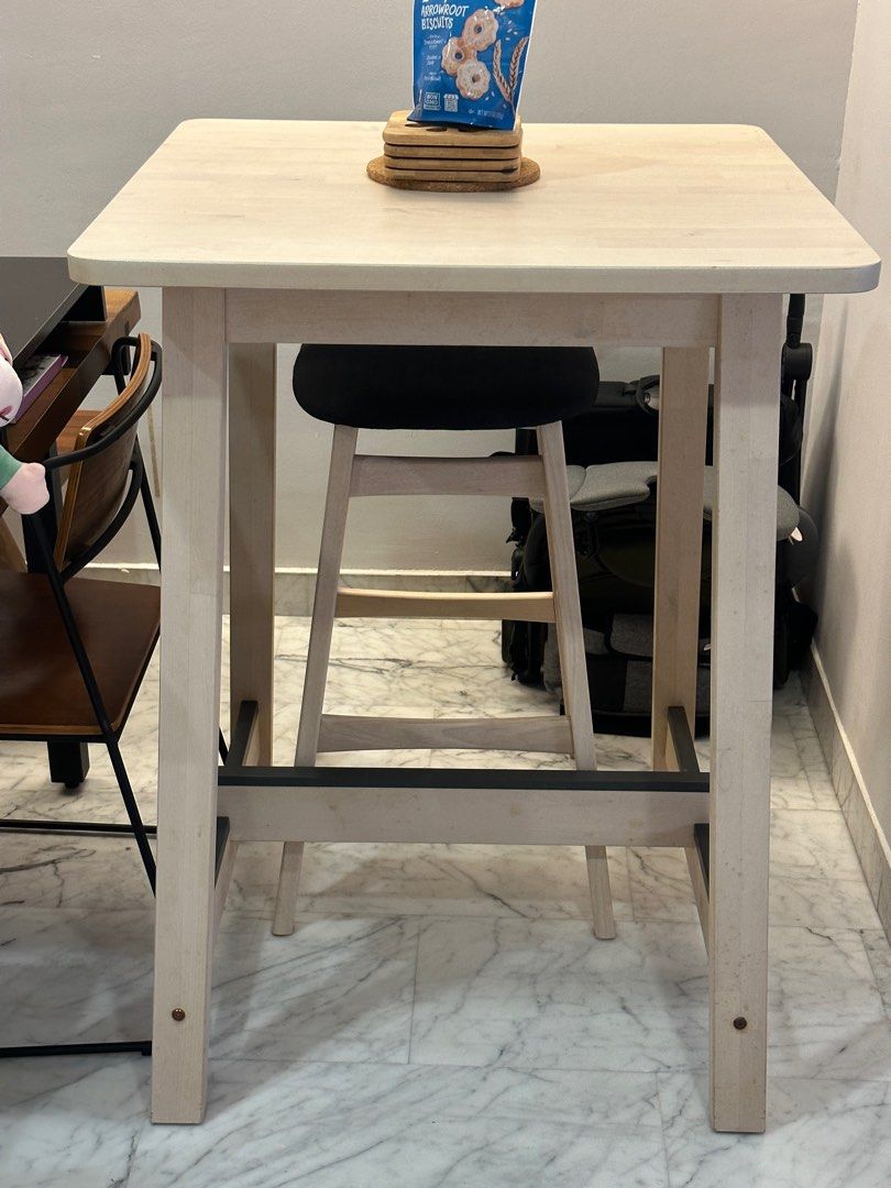 Ikea high table, Furniture & Home Living, Furniture, Tables & Sets on ...