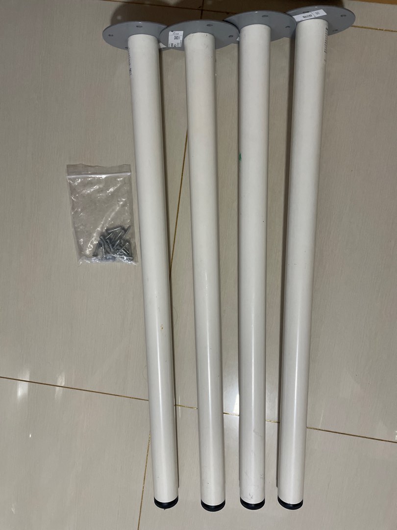 IKEA table legs ADILS, Furniture & Home Living, Furniture, Tables ...