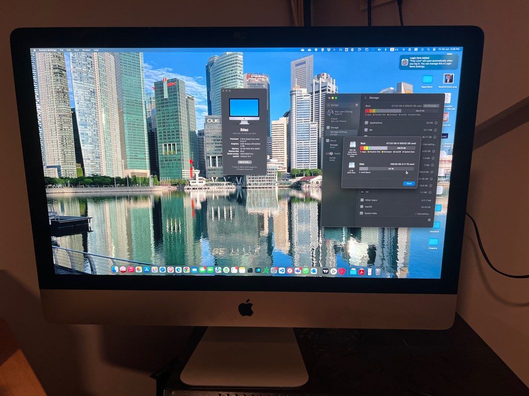 iMac 27-inch Late 2014 (High spec), Computers & Tech, Desktops on Carousell