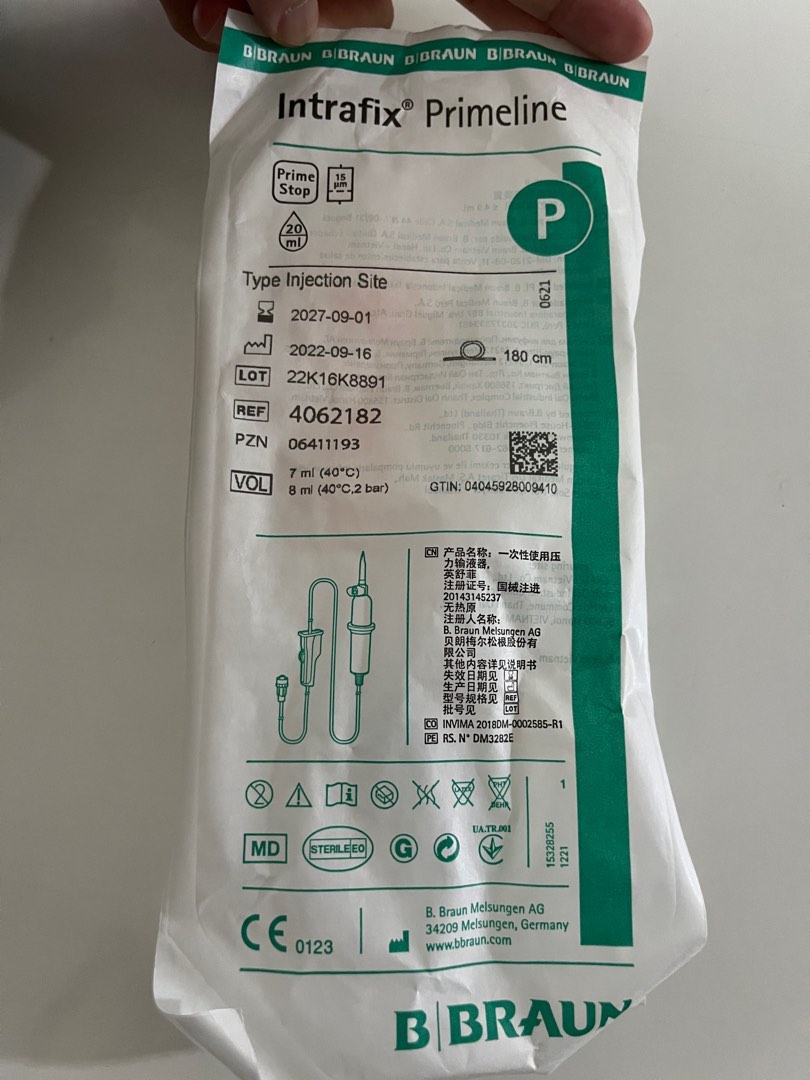 Intrafix Primeline universal IV administration, Pet Supplies, Health ...