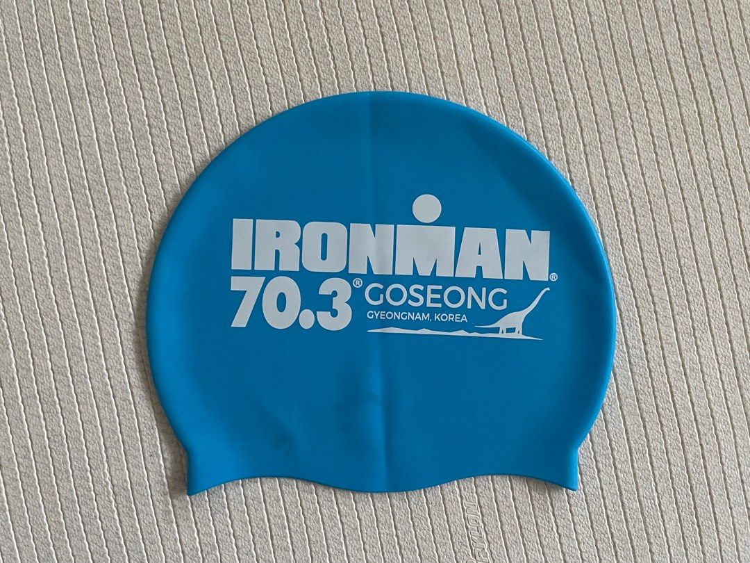 Ironman goseong swimming cap, Sports Equipment, Other Sports Equipment ...