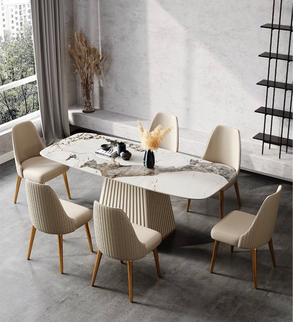 JAEDA Modern Dining Chairs, Furniture & Home Living, Furniture, Chairs ...