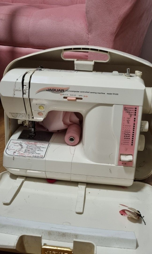 Jaguar sewing machine on Carousell