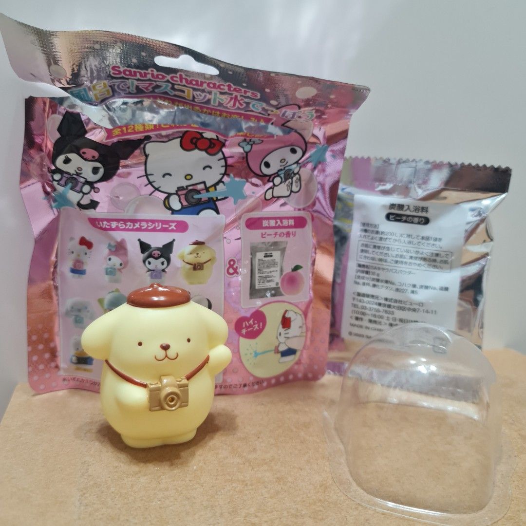 Japan Sanrio Original Pompompurin Water Play Squeeze, Hobbies & Toys ...
