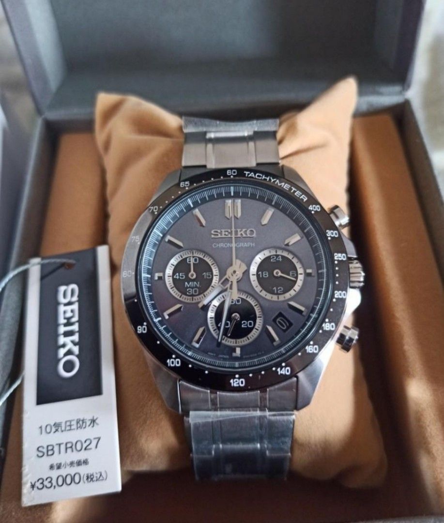 *JDM*Seiko Spirit SBTR027 Chronograph Blue Dial JAPAN-MADE Men's ...