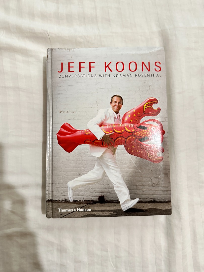 Jeff Koons: Conversations with Norman Rosenthal Book on Carousell