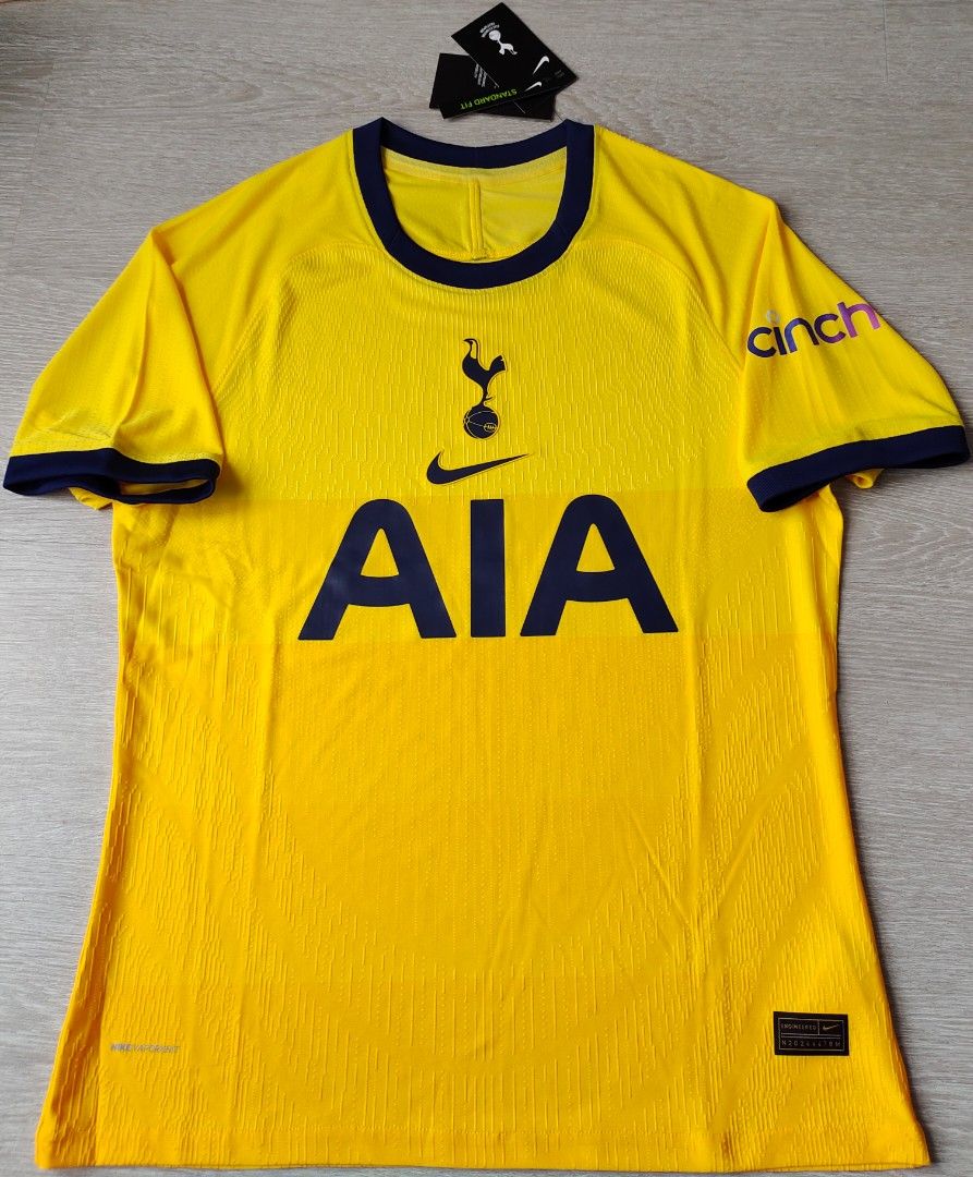 Jersey 20/21 Yellow 3rd Spurs Player, Men's Fashion, Activewear on ...