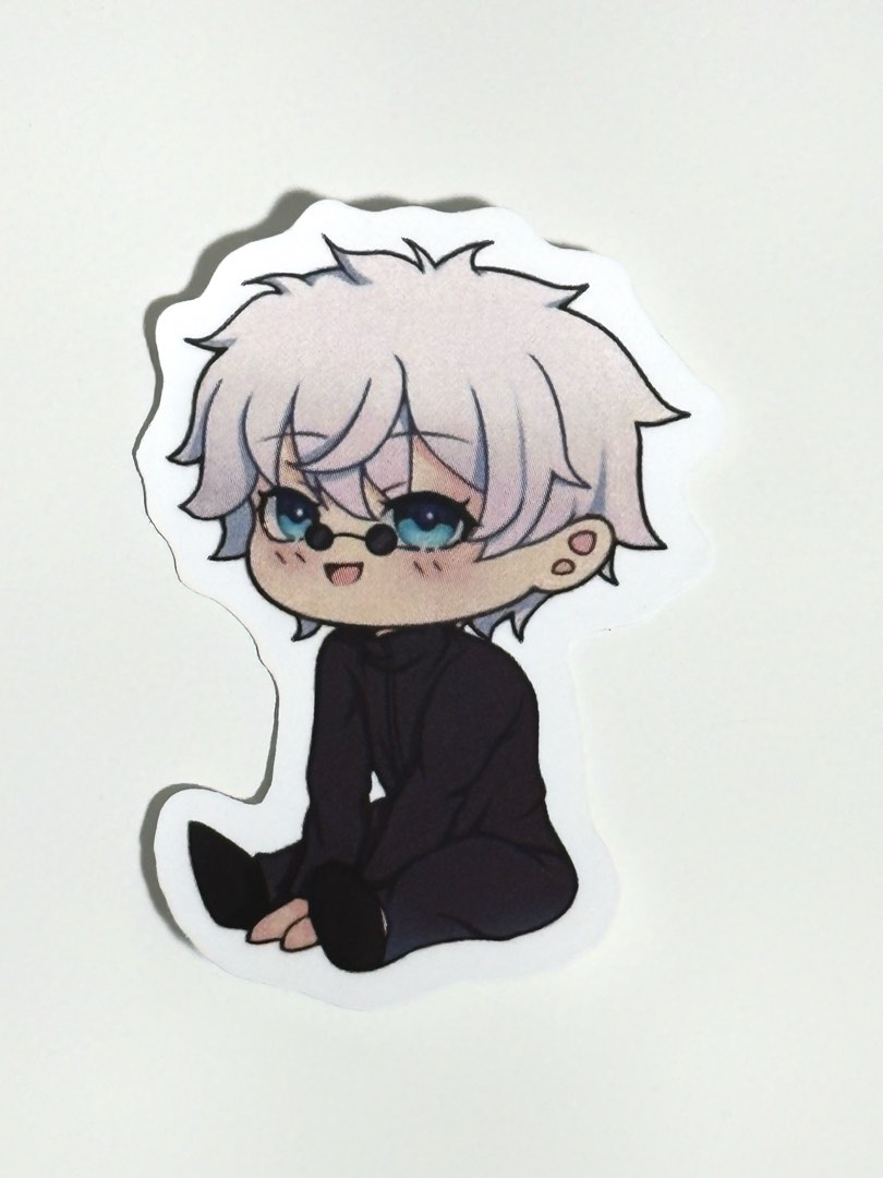 JJK Jujutsu Kaisen Gojo Satoru Sticker, Hobbies & Toys, Memorabilia ...