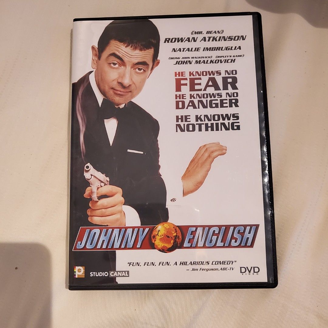 Johnny English dvd, Hobbies & Toys, Music & Media, CDs & DVDs on Carousell