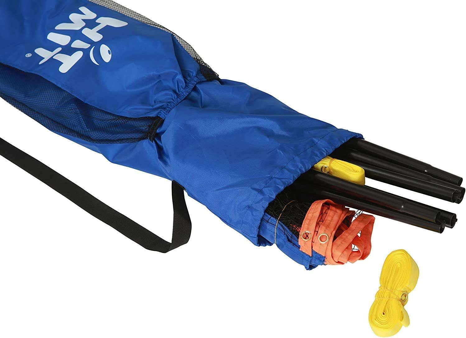 JOOLA HIT MIT Adjustable Height Portable Badminton Net Set ...