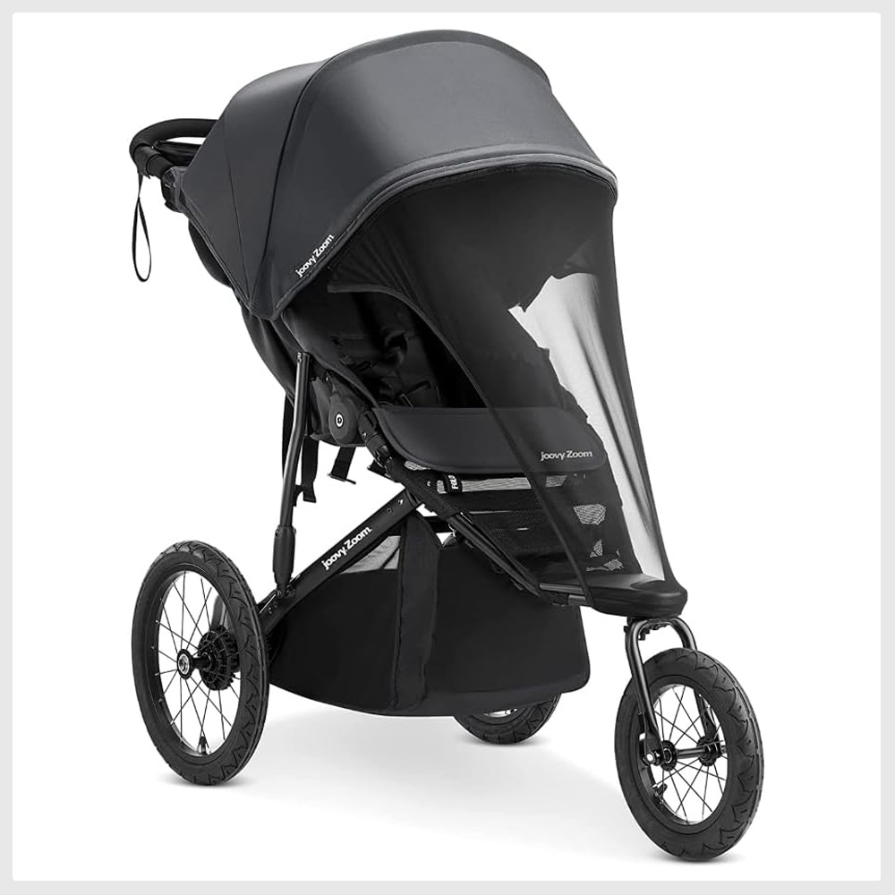 Joovy Zoom Lightweight Jogging Stroller, Jet (Jet), Babies & Kids ...