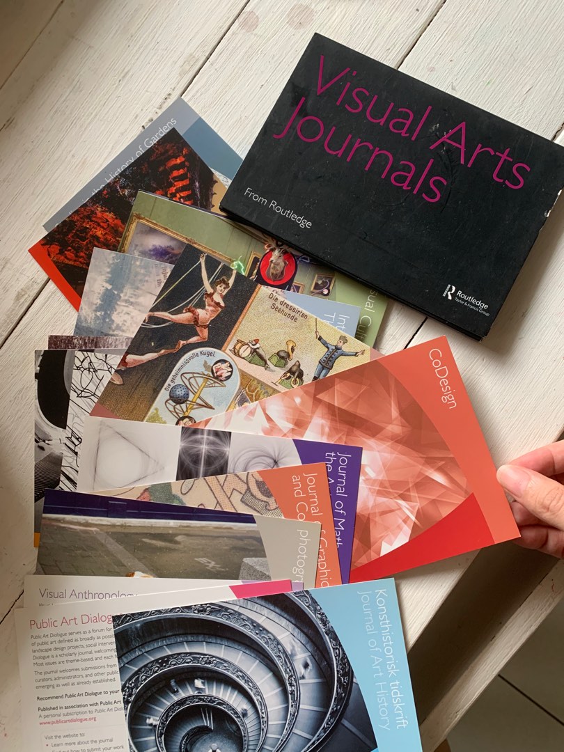 Journals Visual Arts postcard and information, Hobbies & Toys ...