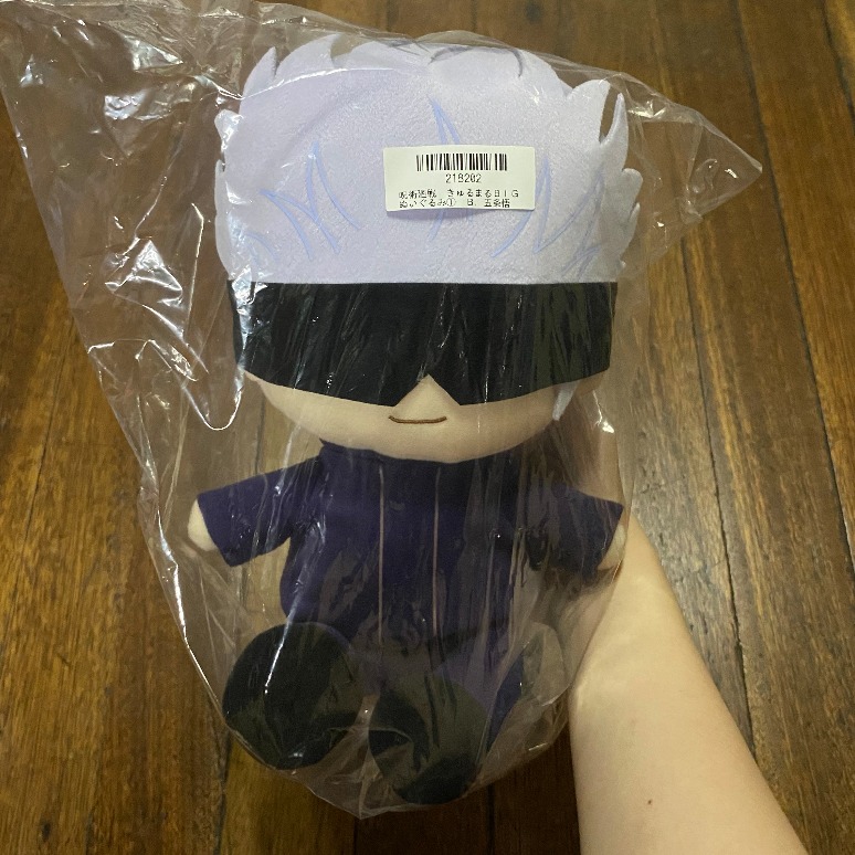 Jujutsu Kaisen Gojo Satoru Big Plush (Yurugao Ver.) 30 cm, Hobbies ...