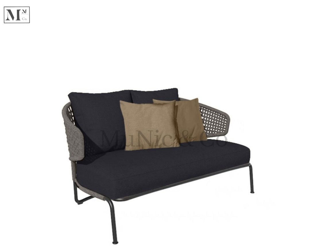 KENTZ Outdoor Sofa in Rope Weave, Furniture & Home Living, Outdoor ...