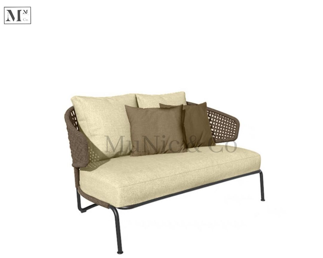 KENTZ Outdoor Sofa in Rope Weave, Furniture & Home Living, Outdoor ...