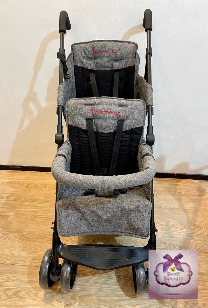 KINDERWAGON HOP TANDEM DOUBLE STROLLER on Carousell