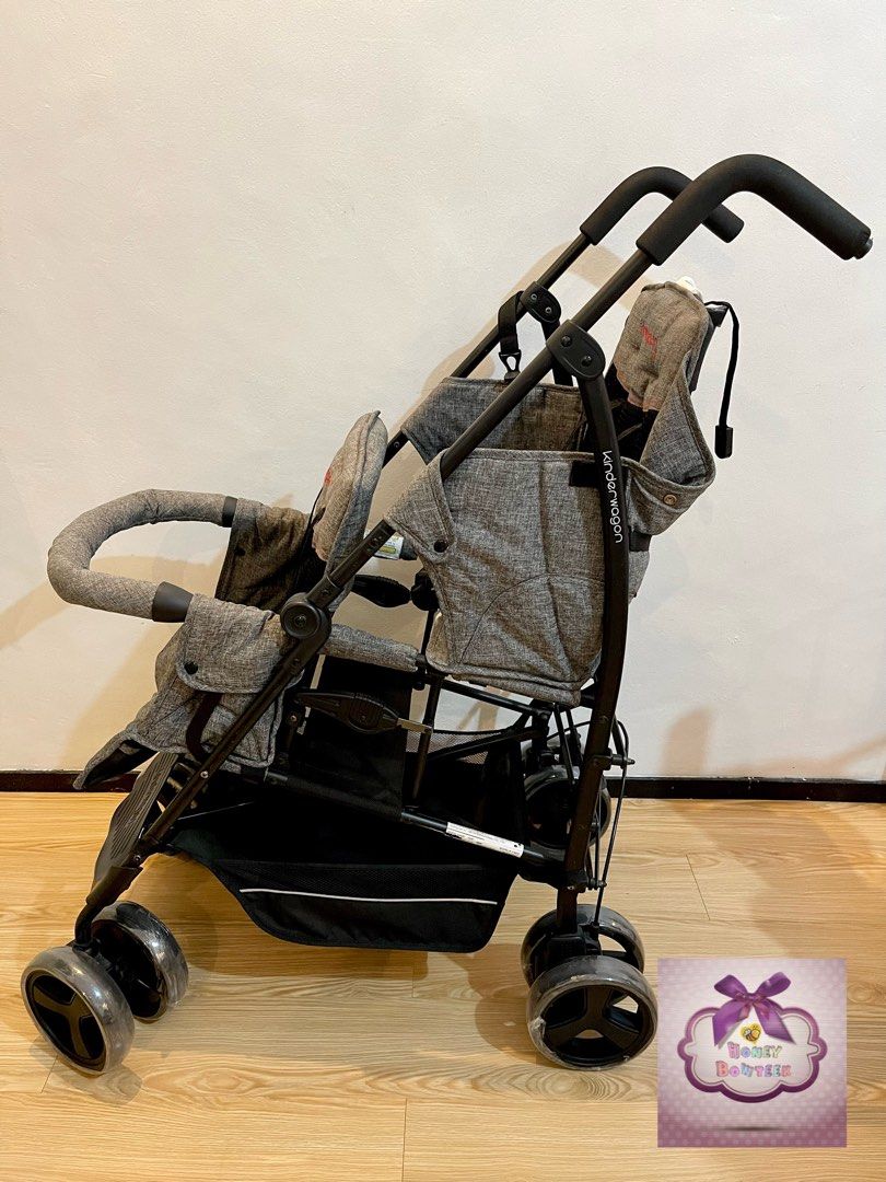 KINDERWAGON HOP TANDEM DOUBLE STROLLER on Carousell
