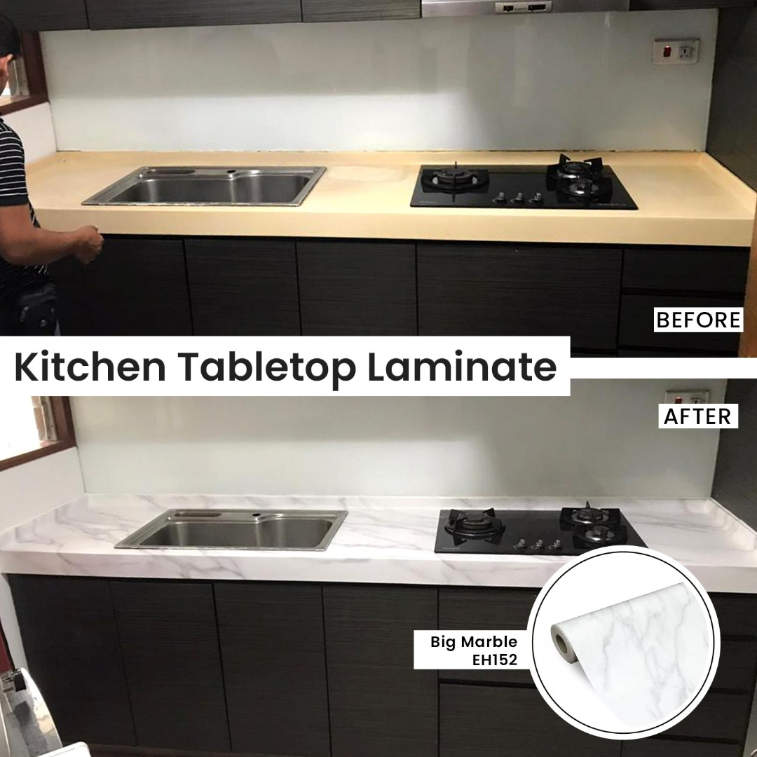 Korea Infeel Tabletop Laminate / Kitchen tabletop wrapping / KOREA DIY ...