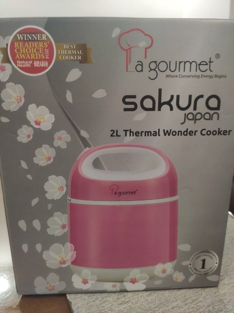 La Gourmet Sakura 2L thermopot, TV & Home Appliances, Kitchen ...