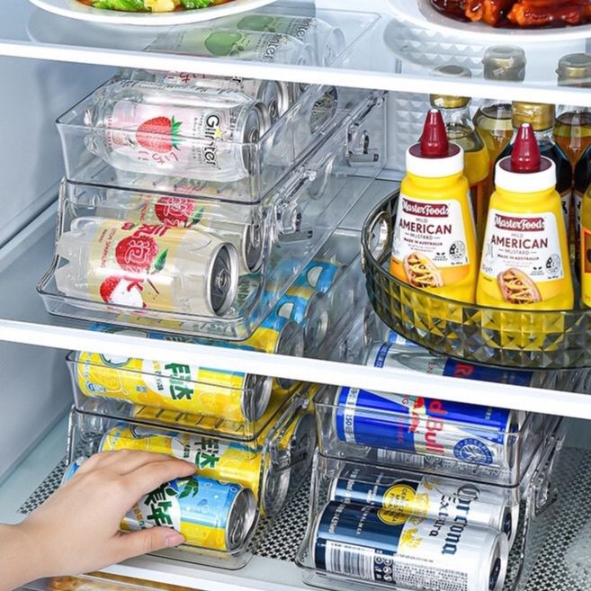 Layer Drink Can Fridge Storage Organizer Rack, Beers Soda Bottle Holder ...