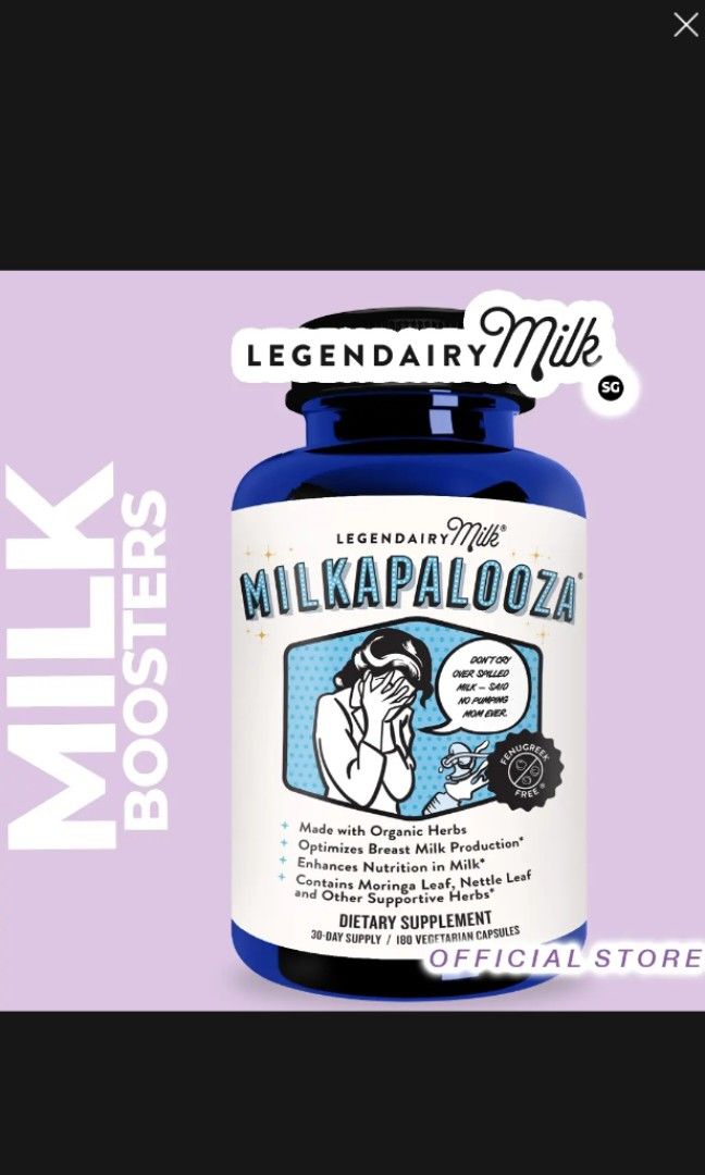 180 Capsules Legendairy Milk Milkapalooza, Babies & Kids, Nursing ...
