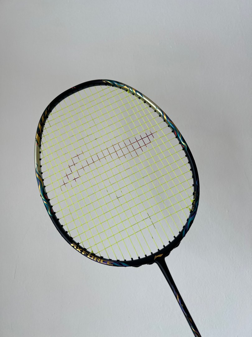Li Ning Axforce 100 Mint Condition Badminton Racket, Sports Equipment ...