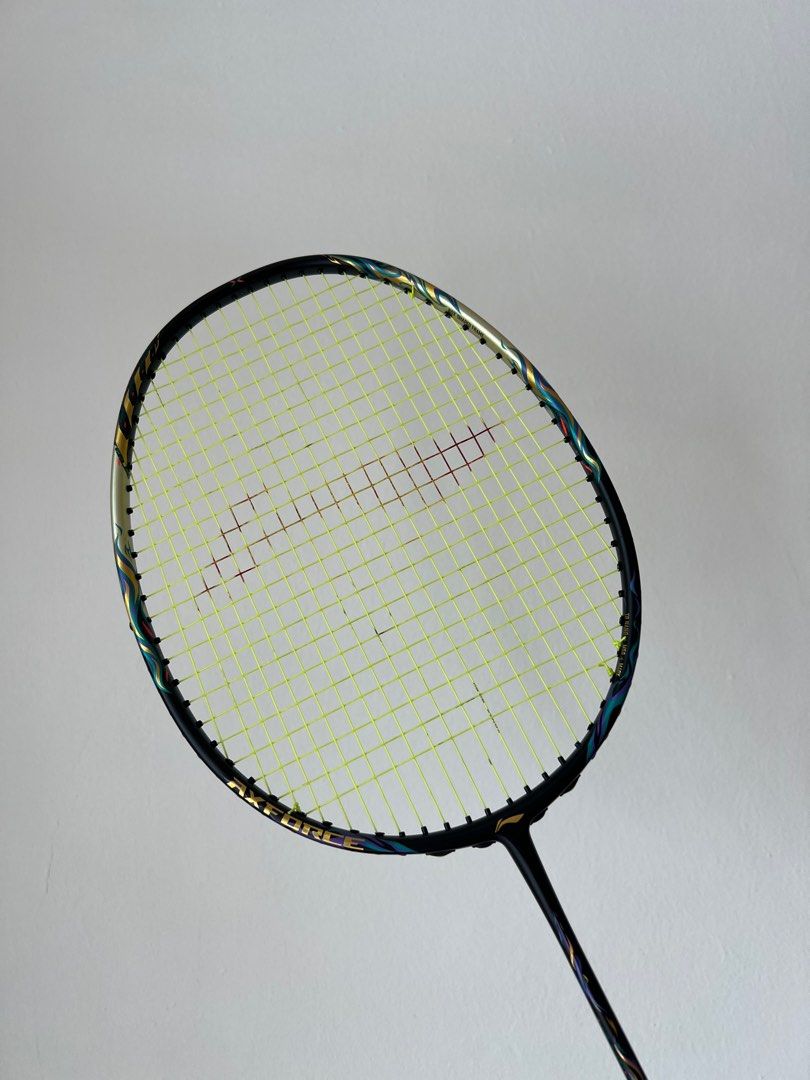 Li Ning Axforce 100 Mint Condition Badminton Racket, Sports Equipment ...