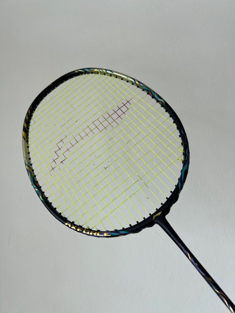 Li Ning Axforce 100 Mint Condition Badminton Racket, Sports Equipment ...