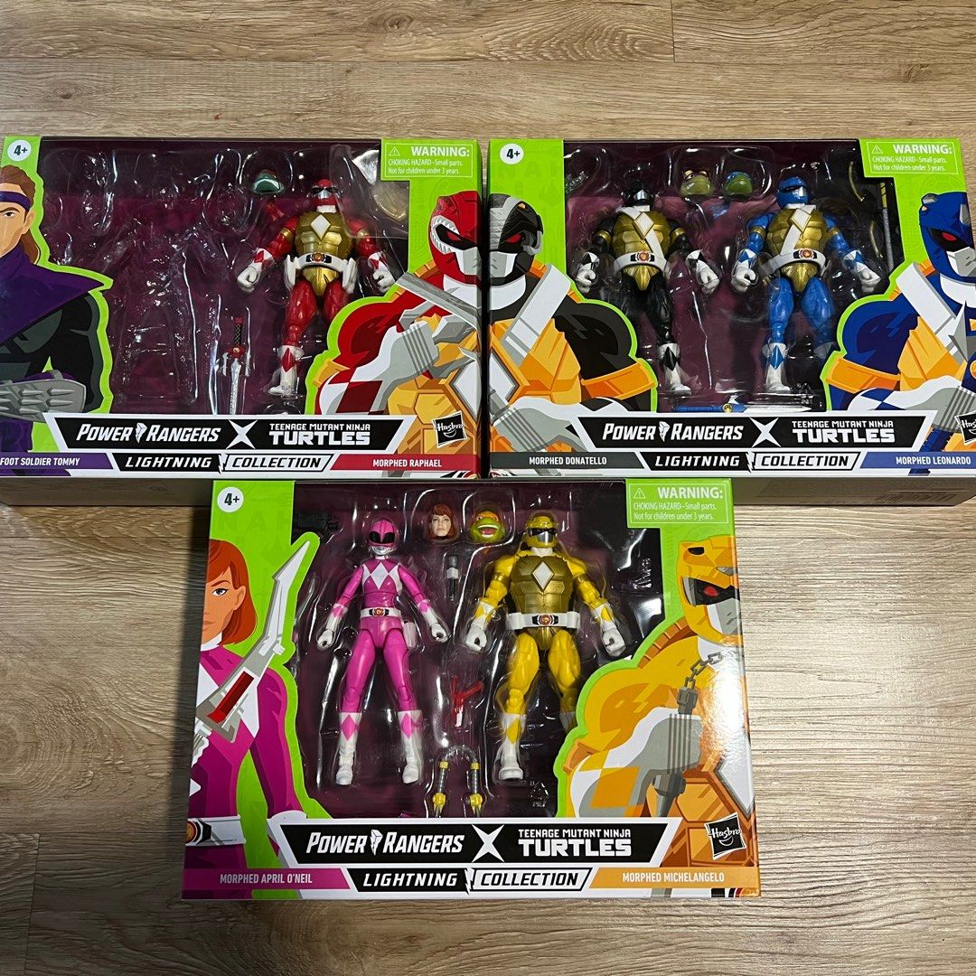Lightning Collection TMNT power rangers teenage mutant ninja turtles ...