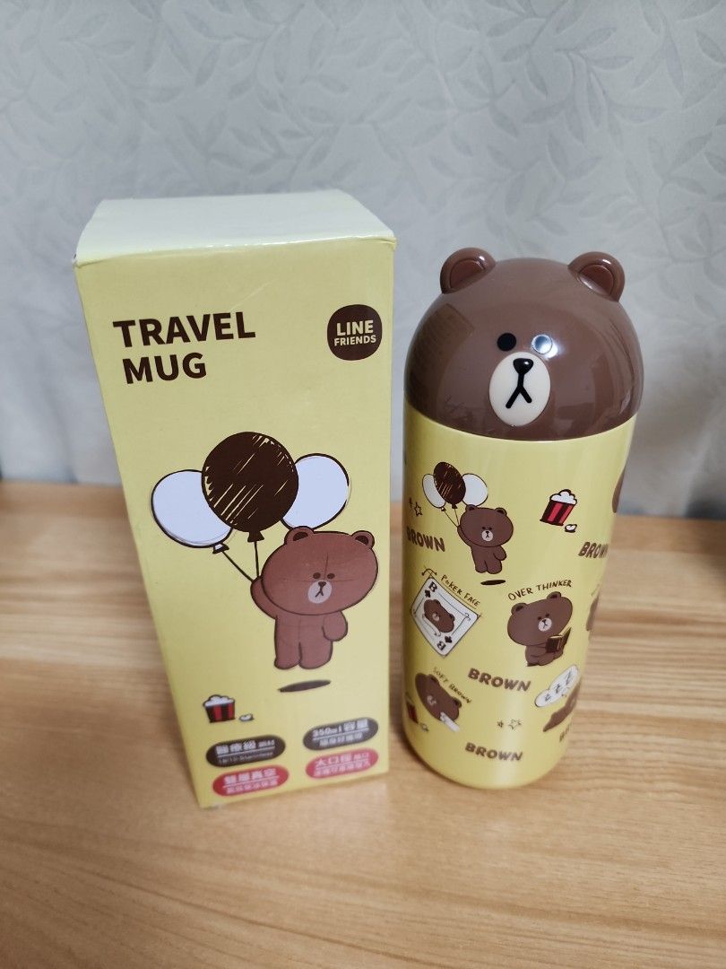 LINE Friends - Travel Mug, Furniture & Home Living, Kitchenware ...