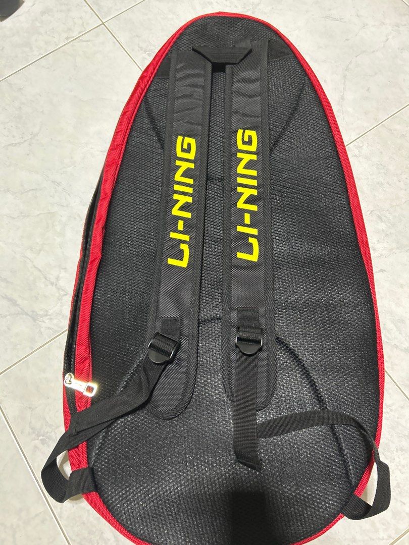 LI-NING Badminton Racket Bag, Sports Equipment, Other Sports Equipment ...