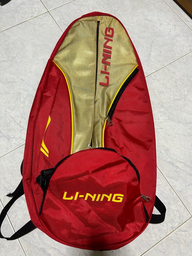 LI-NING Badminton Racket Bag, Sports Equipment, Other Sports Equipment ...