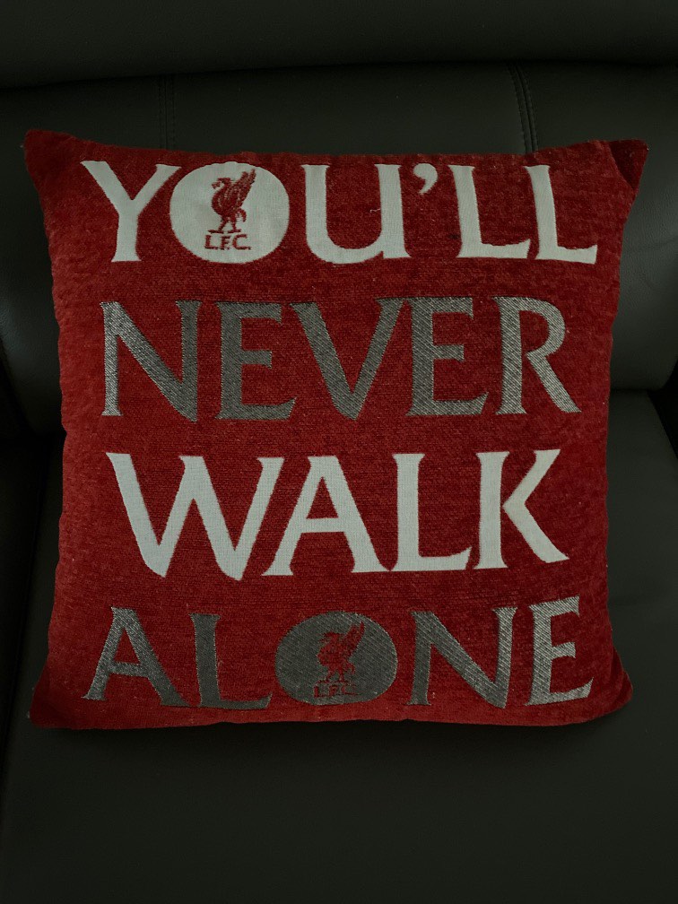 Liverpool LFC Original Cushion, Furniture & Home Living, Home Decor ...