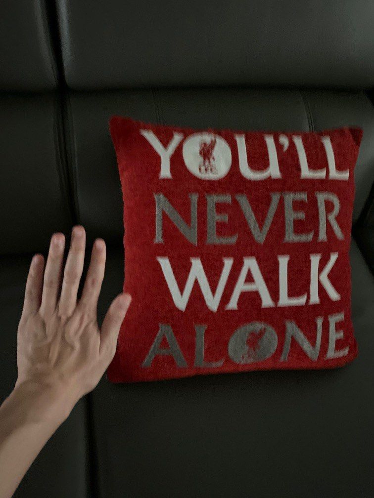 Liverpool LFC Original Cushion, Furniture & Home Living, Home Decor ...