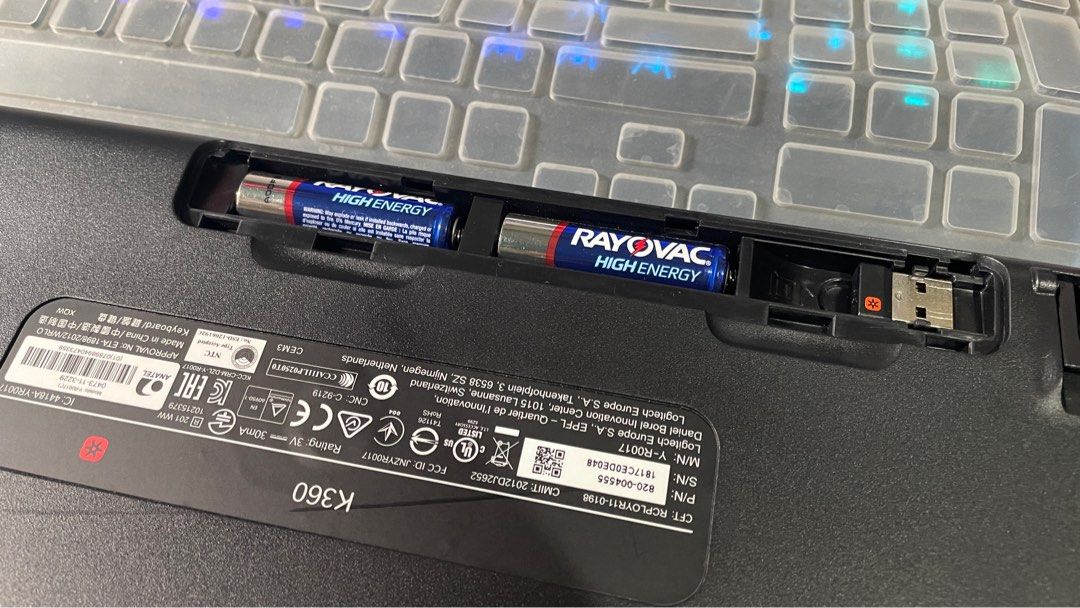 Logitech K360 & M325 Unifying KB & mouse (with batteries) on Carousell